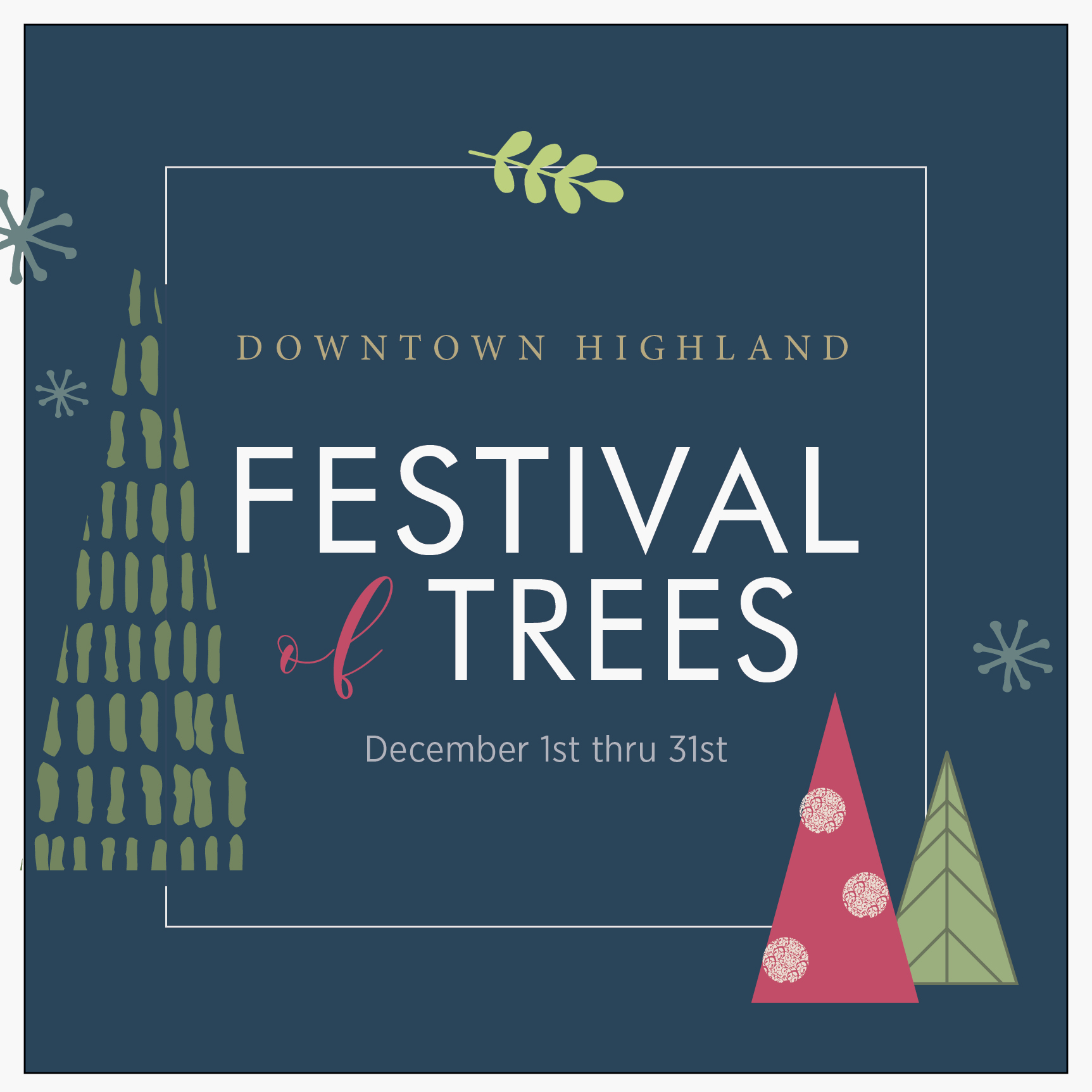 Festival of Trees – Highland MI DDA